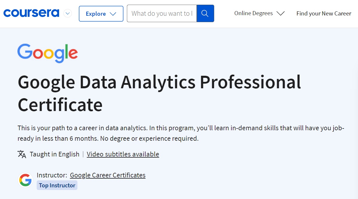 Google Data Analytics Professional Certificate Thanakrit Lersmethasakul Google Data Analytics Professional Certificate Thanakrit Lersmethasakul